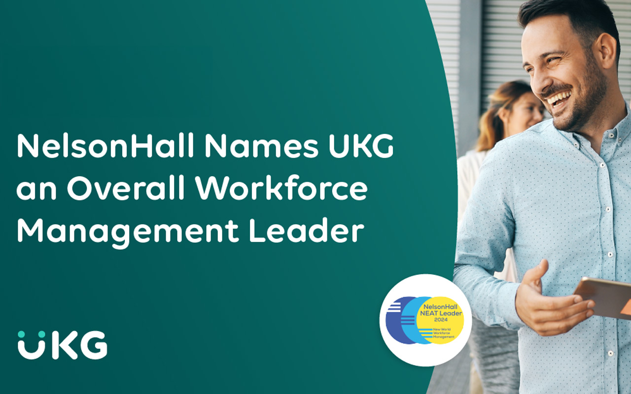 UKG Named an Overall Workforce Management Leader - Happy Orgs